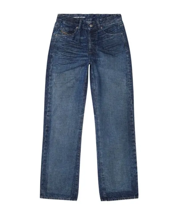DIESEL® Regular Fit Jeans 1971 D-sent - Dark Blue