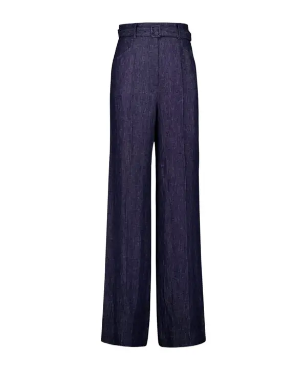 Gabriela Hearst Norman Wide Leg Pants