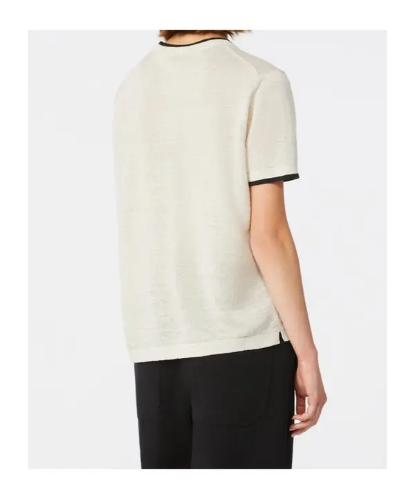 Max Mara Nordica Logo Knitted Top