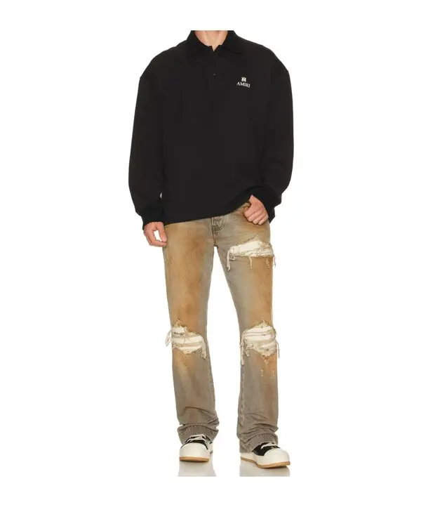 Amiri Logo-print Polo Shirt