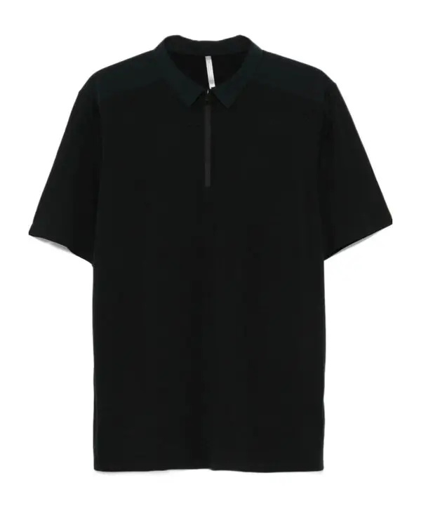 Veilance Frame Short-sleeve Polo Shirt - Black