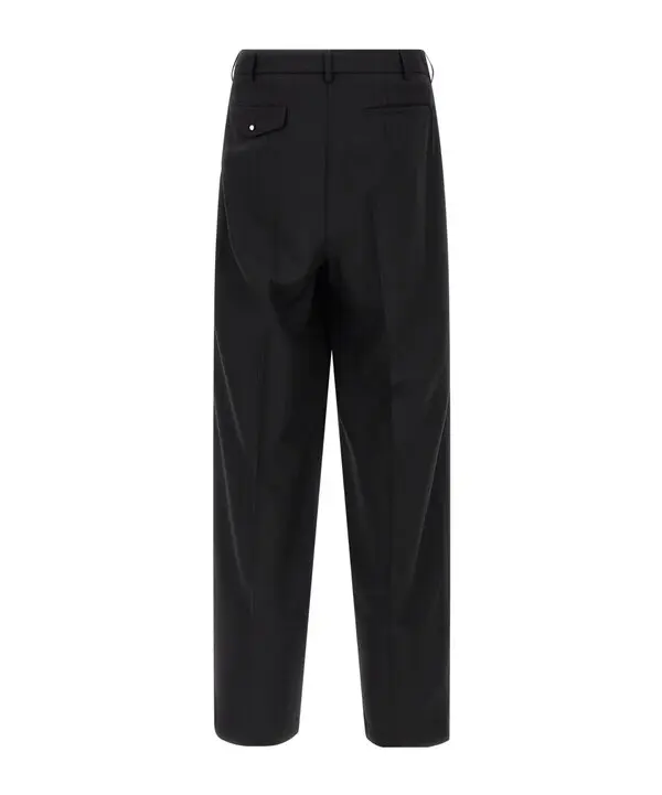 MAGLIANO Double Pleat Wide Leg Trousers