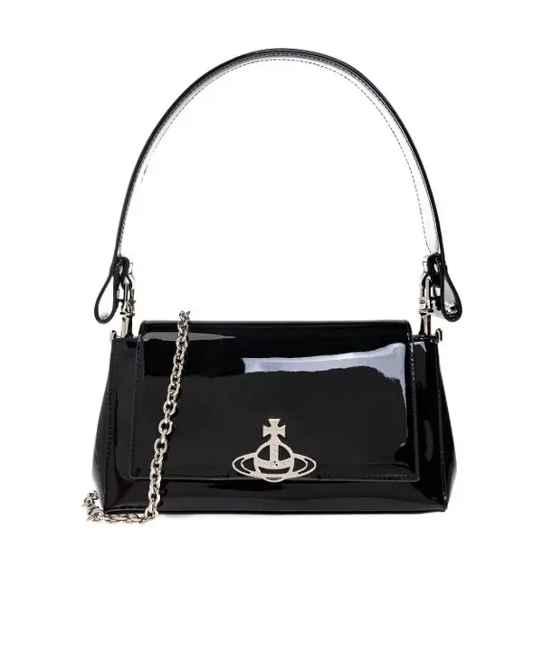 VIVIENNE WESTWOOD Hazel Medium Handbag - Black