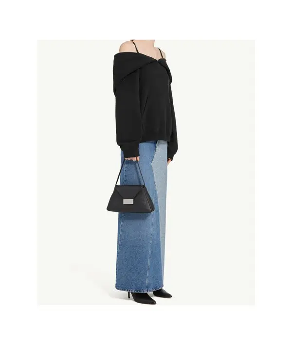 MAISON MARGIELA Off-shoulder Hooded Sweatshirt