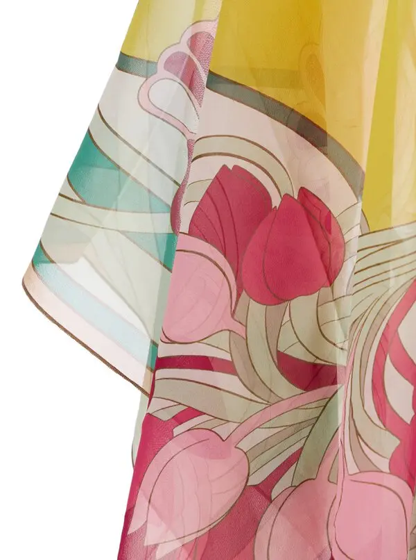 La DoubleJ Maria Printed Beach Cape