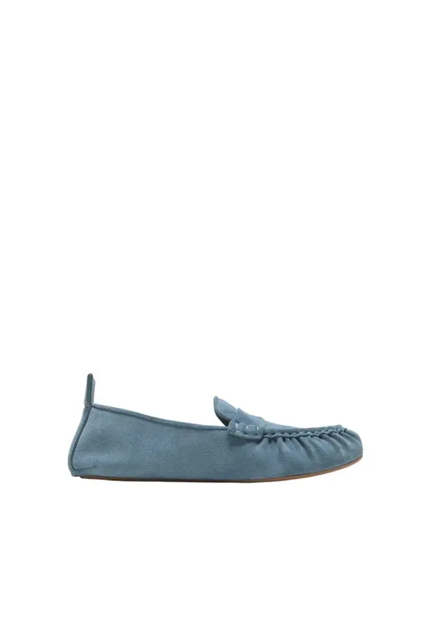 Acne Studios Suede Loafers - Blue