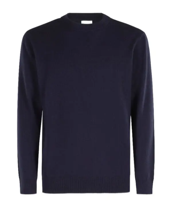 Eleventy Cashmere Crew-neck Sweater - Black