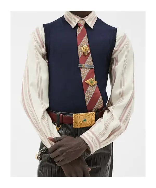 Versace V-neck Knitted Vest