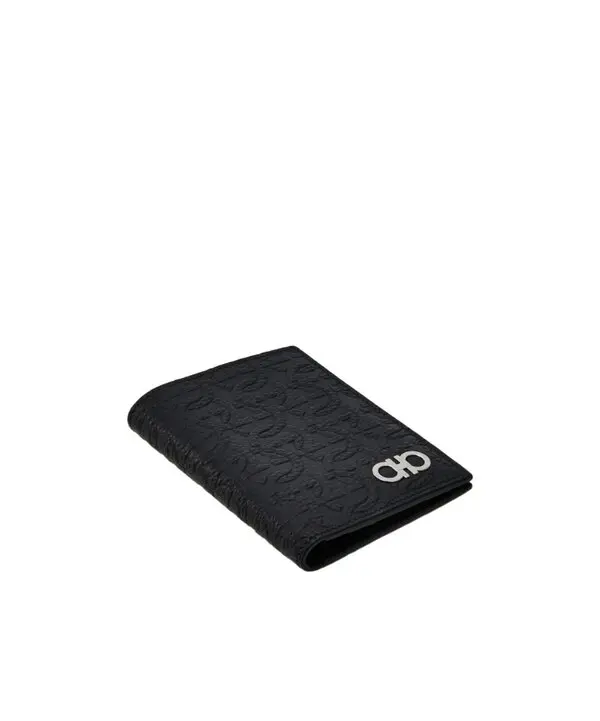 FERRAGAMO Gancini Wallet - Black