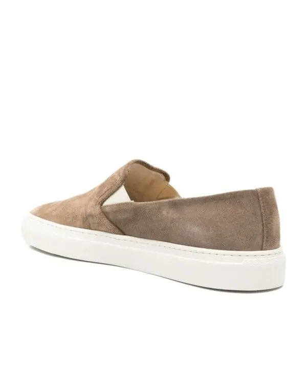 COMMON PROJECTS Suede Slip-on Sneakers - White