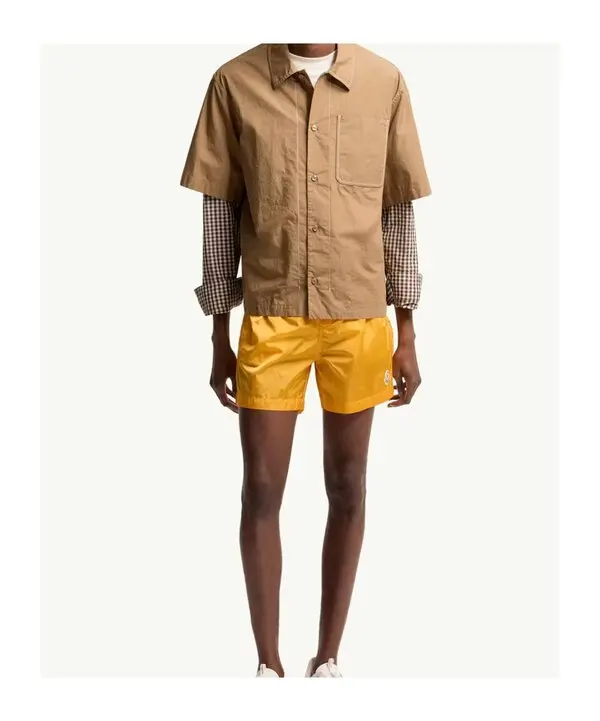 Moncler Logo Swim Shorts