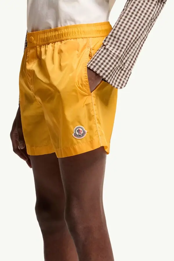 Moncler Logo Swim Shorts