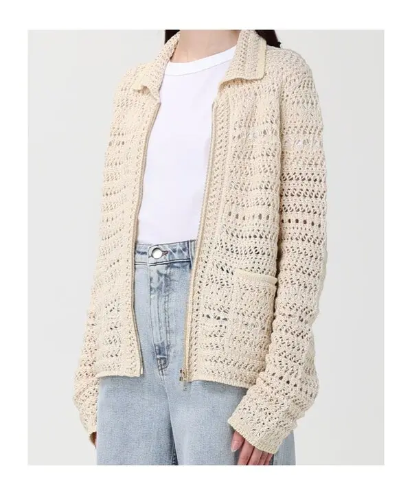 Fabiana Filippi Ribbed Zip-up Jacket