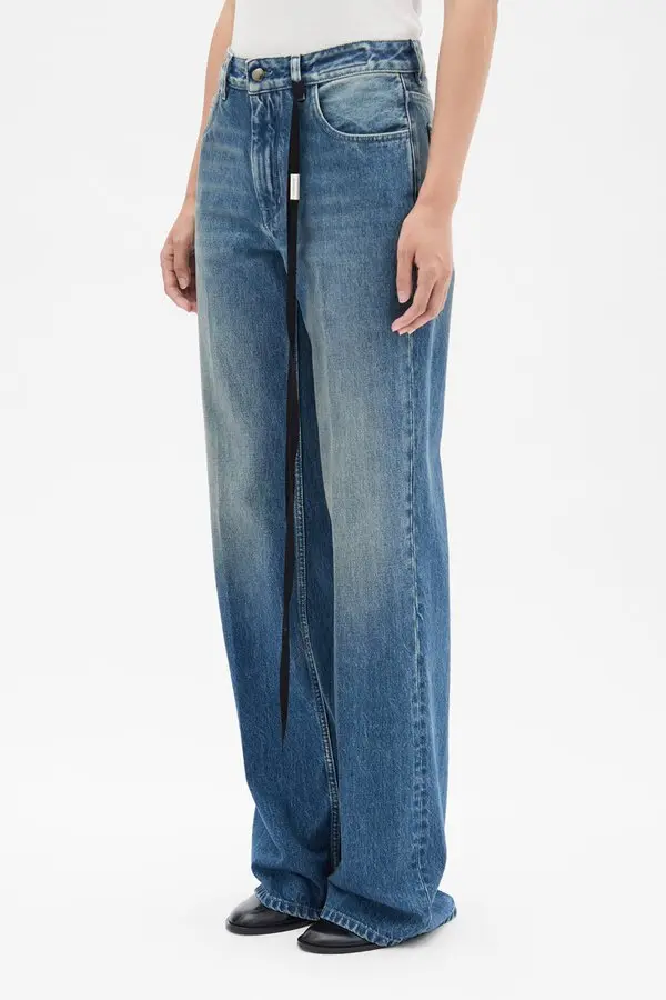 ANN DEMEULEMEESTER Vive Straight Leg Jeans
