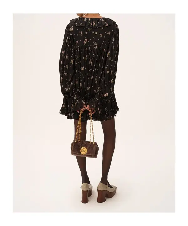 Chloé Long Sleeve Mini Dress