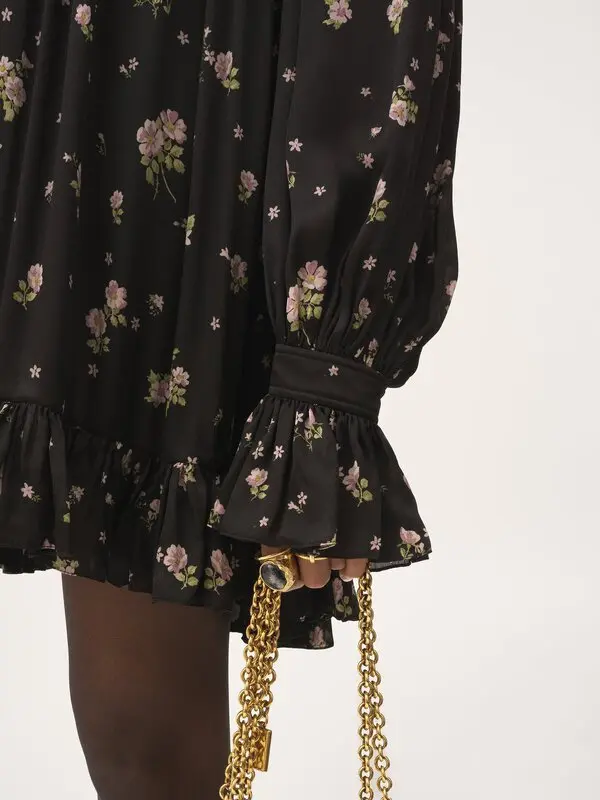 Chloé Long Sleeve Mini Dress