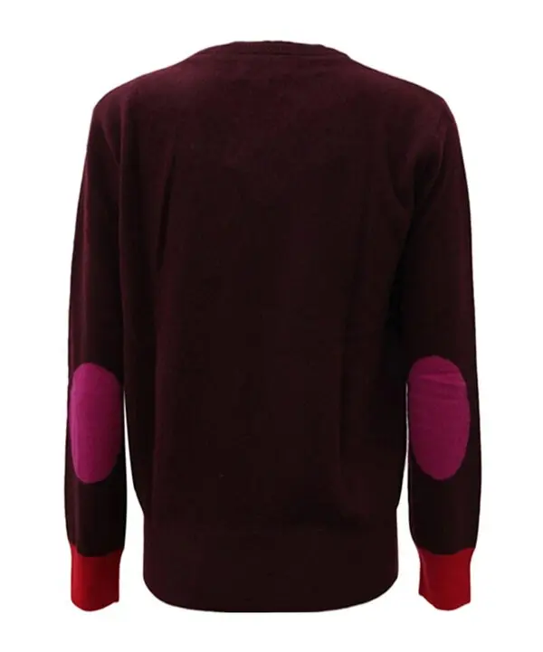 Burberry Round Neck Long Sleeve Sweater