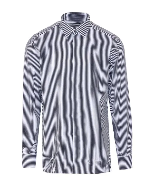 TOM FORD Long-sleeve Striped Shirt