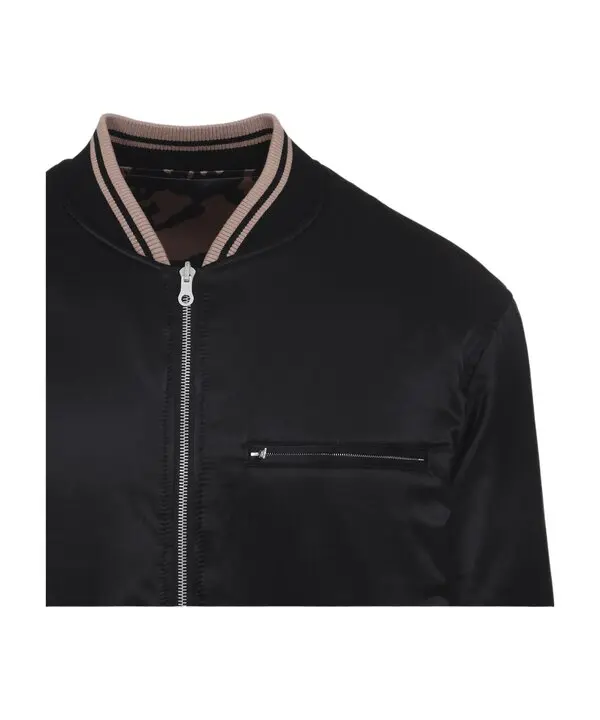Dries Van Noten Reversible Bomber Jacket - Black