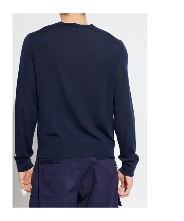Dsquared2 Crew Neck Long Sleeve Sweater - Black