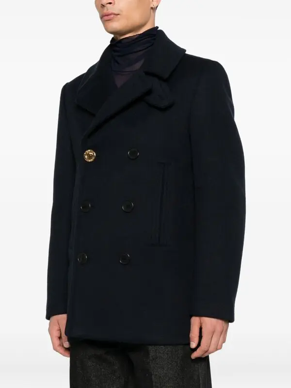Givenchy Double-breasted Coat - Black