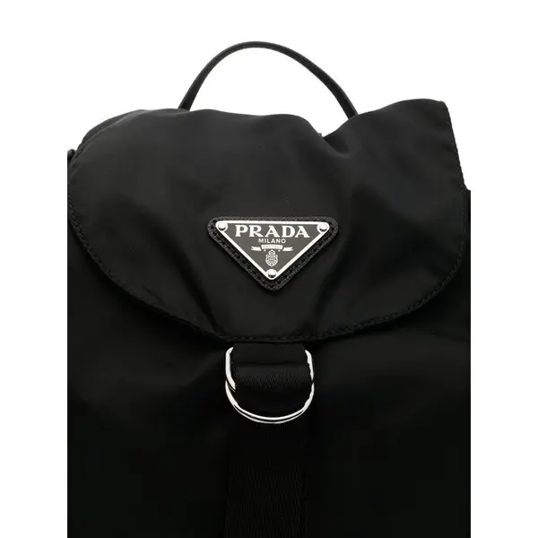 Prada Logo Backpack