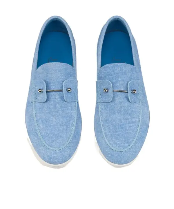 CHRISTIAN LOUBOUTIN Chambeliboat Loafers - Blue