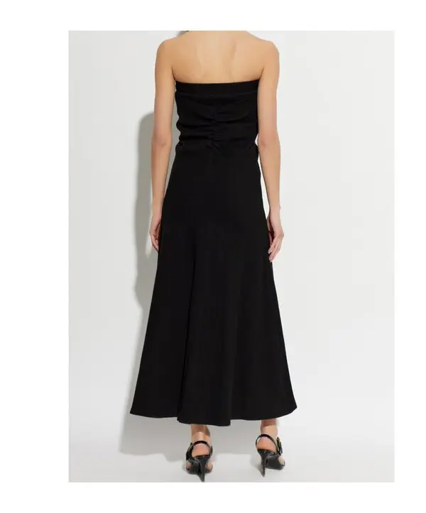 Versace Sleeveless Belted Maxi Dress