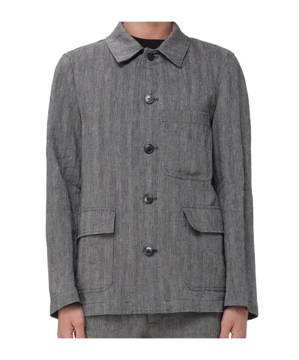 Dries Van Noten Single-breasted Casual Jacket - Gray