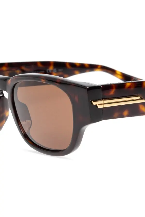 Bottega Veneta Full Rimmed Sunglasses - Nude