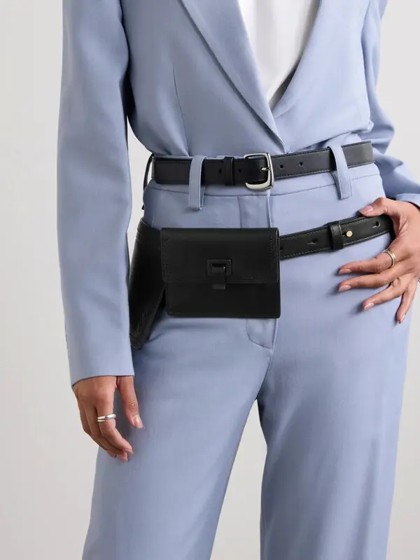 Proenza Schouler Leather Waist Bag With Card Holder And Pouch