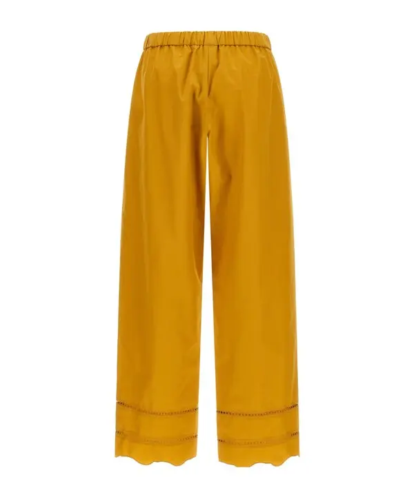 Fabiana Filippi Wide-leg Embroidered Trousers