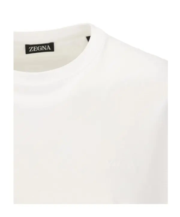 Zegna Short Sleeve Crewneck T-shirt