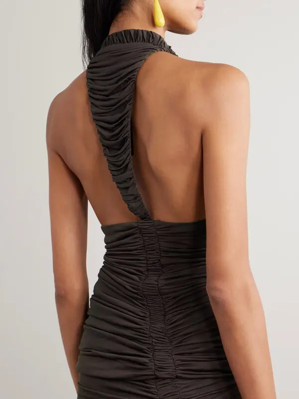 Christopher Esber Orion Ruched Halter Top