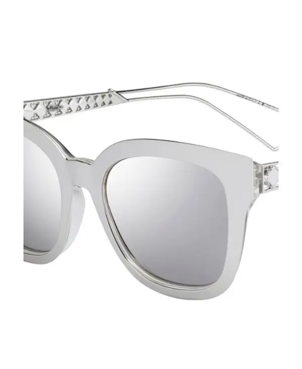Dior Silver Logo Detail Sunglasses