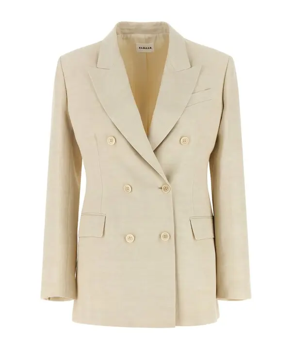 P.a.r.o.s.h Long Sleeve Double Breasted Blazer