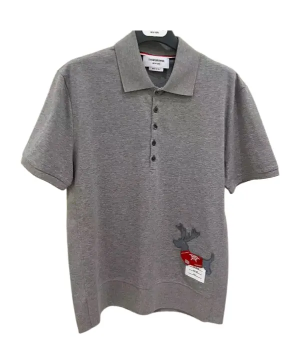 Thom Browne Reindeer-detail Polo Shirt