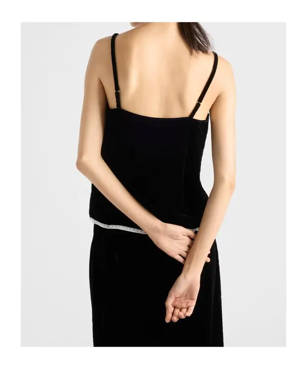 Prada Velvet Camisole