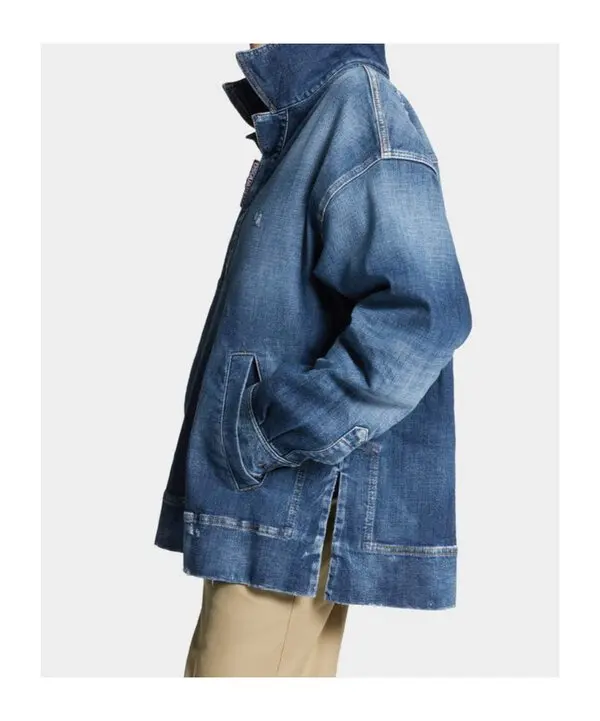 Dsquared2 Distressed Denim Top