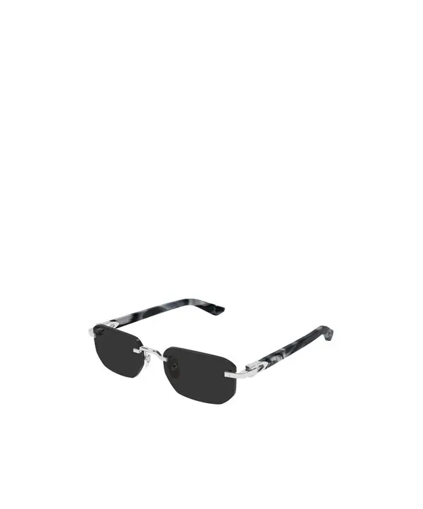 Cartier Rectangular Frame Sunglasses