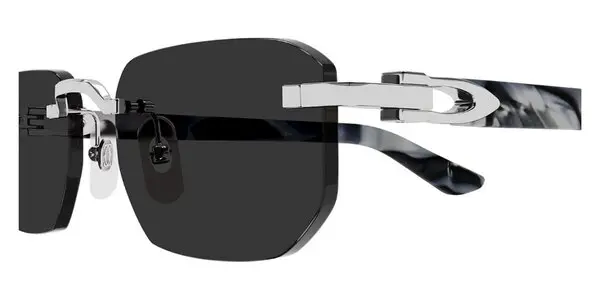 Cartier Rectangular Frame Sunglasses
