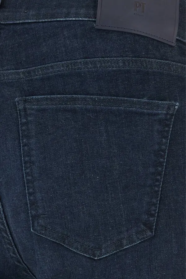 PT TORINO Slim Fit Five-pocket Jeans - Black