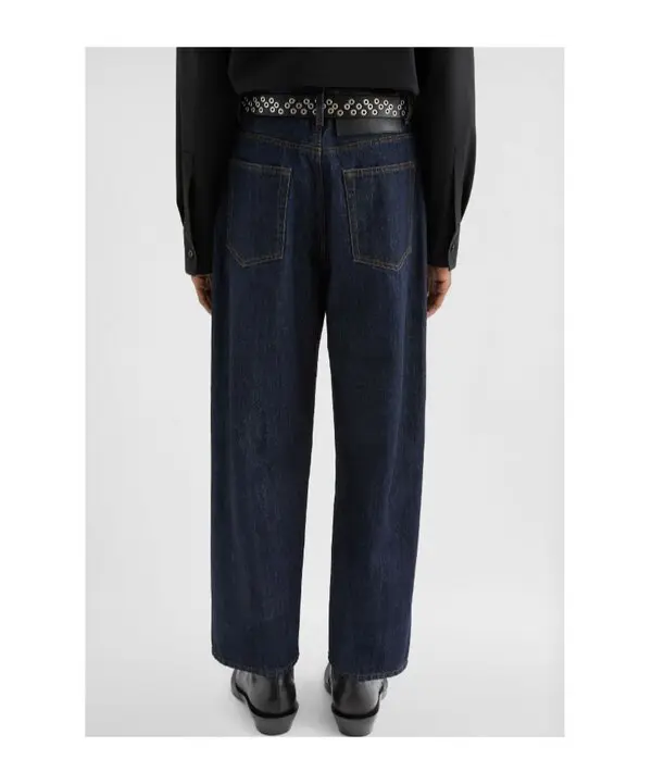 JIL SANDER Loose Fit Denim Jeans - Magnet
