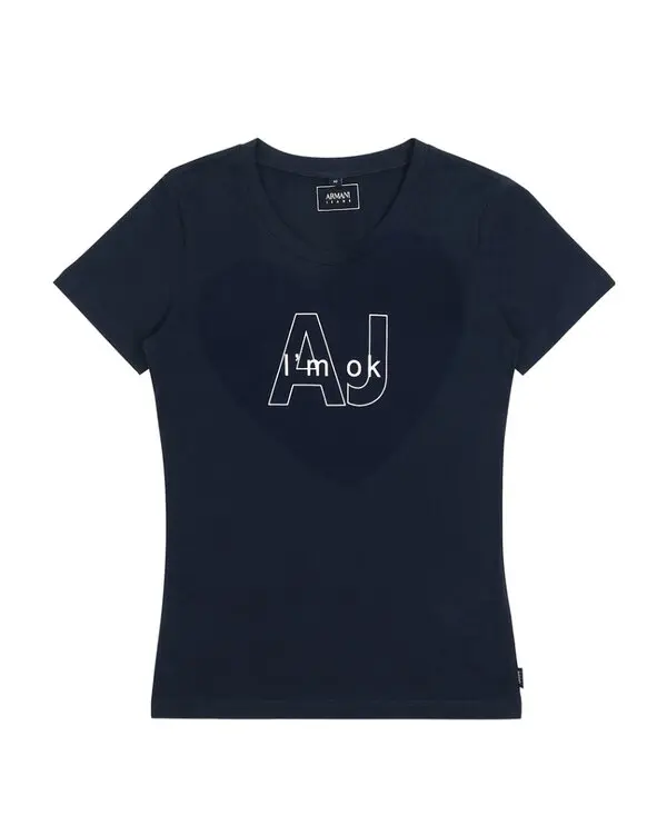 Emporio Armani Printed Crewneck T-shirt