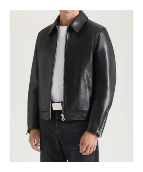 Givenchy Zip-up Leather Biker Jacket