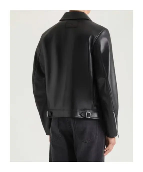 Givenchy Zip-up Leather Biker Jacket