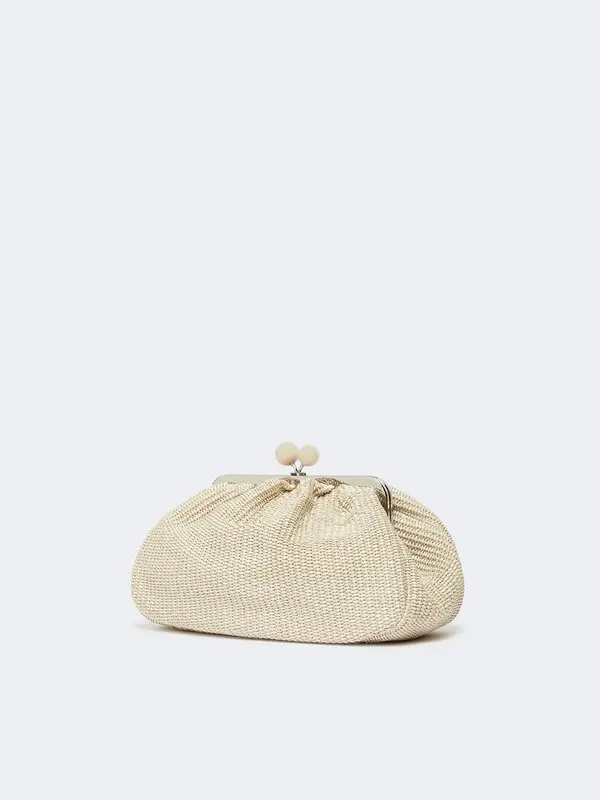Max Mara Medium Pasticcino Sphere Clasp Shoulder Bag - Nude