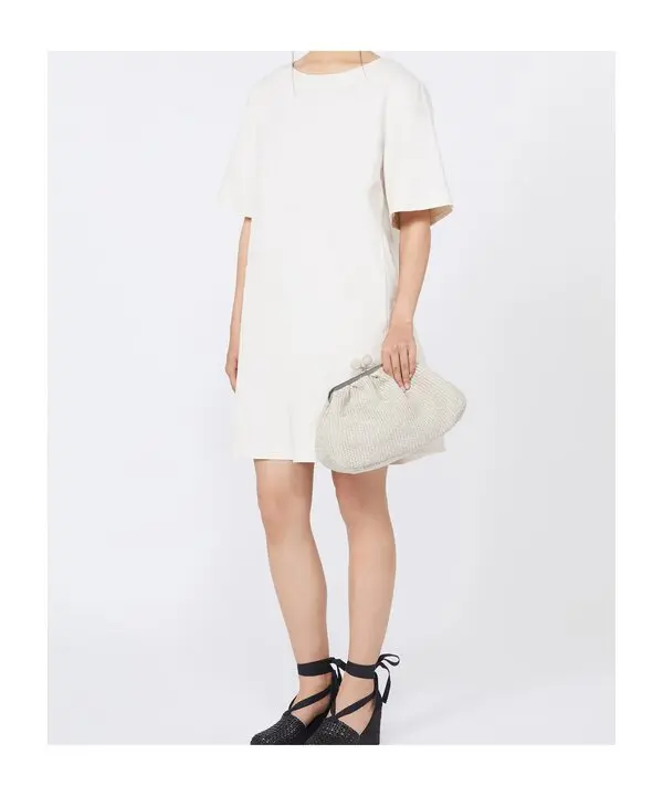 Max Mara Medium Pasticcino Sphere Clasp Shoulder Bag - Nude
