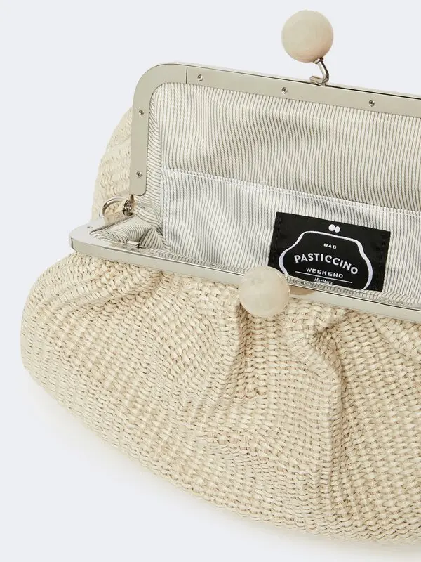 Max Mara Medium Pasticcino Sphere Clasp Shoulder Bag - Nude