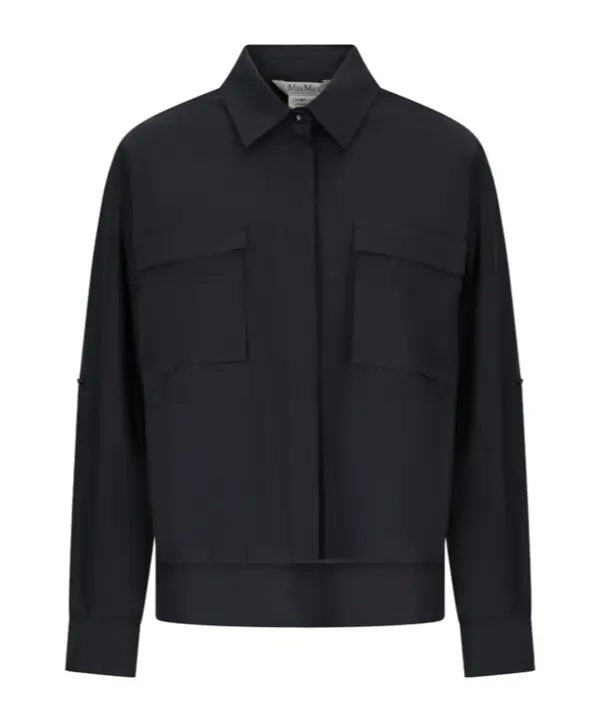 Max Mara Flap-pocket Long-sleeve Shirt
